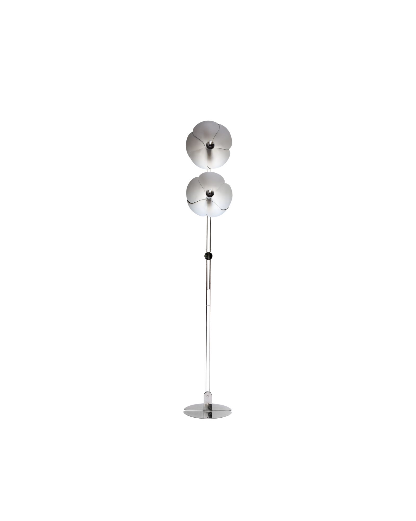 Lampadaire 2093-225 Olivier Mourgue par Disderot - Chrome | Monde Singulier